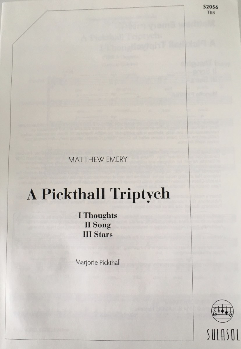 A Pickthall Triptych – Dr. Matthew Emery