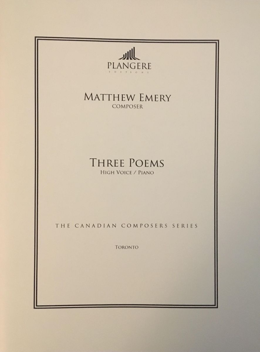Three Poems – Dr. Matthew Emery